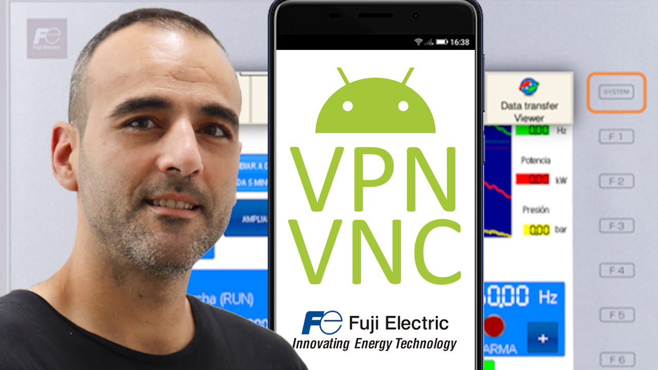 V9-APP Configuración VPN en sistema ANDROID y acceso remoto VNC - Fuji ...